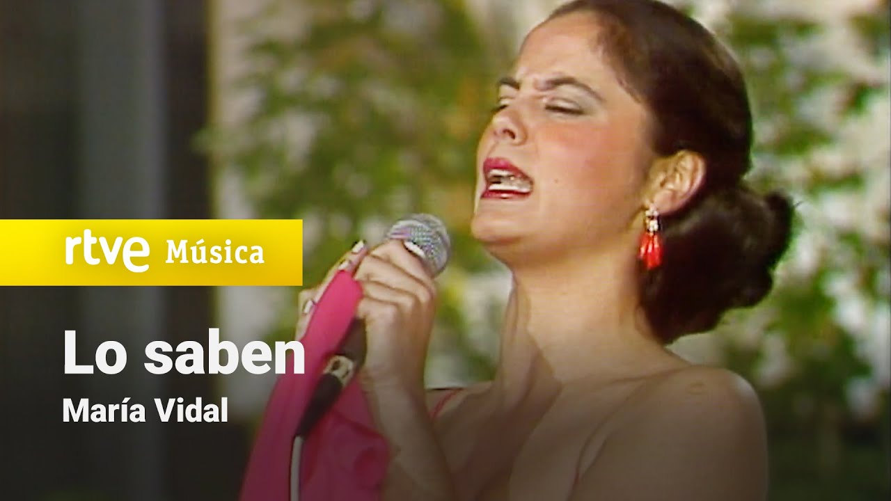 María Vidal - "Lo saben" (1981) HD - YouTube