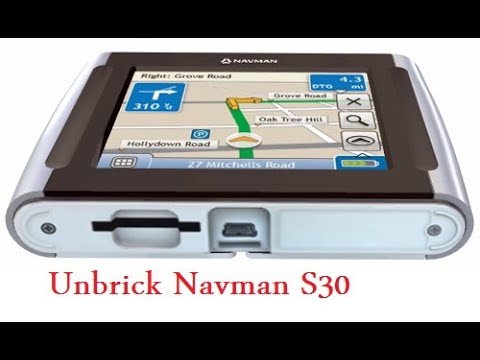 How to unbrick a Navman S30 GPS. كيفية إصلاح بوت جهاز تحديد المواقع ...