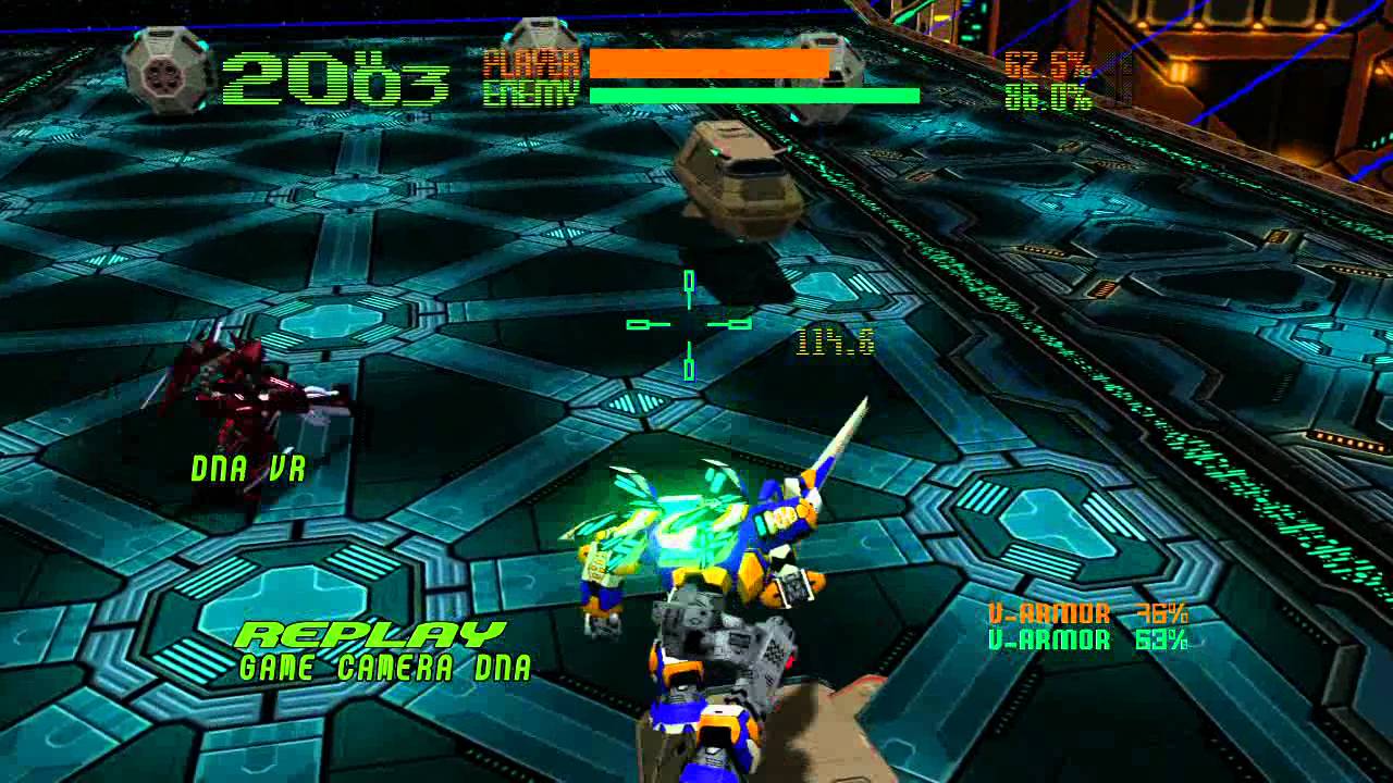 Virtual ON Oratorio Tangram - TEMJIN vs Specineff - YouTube