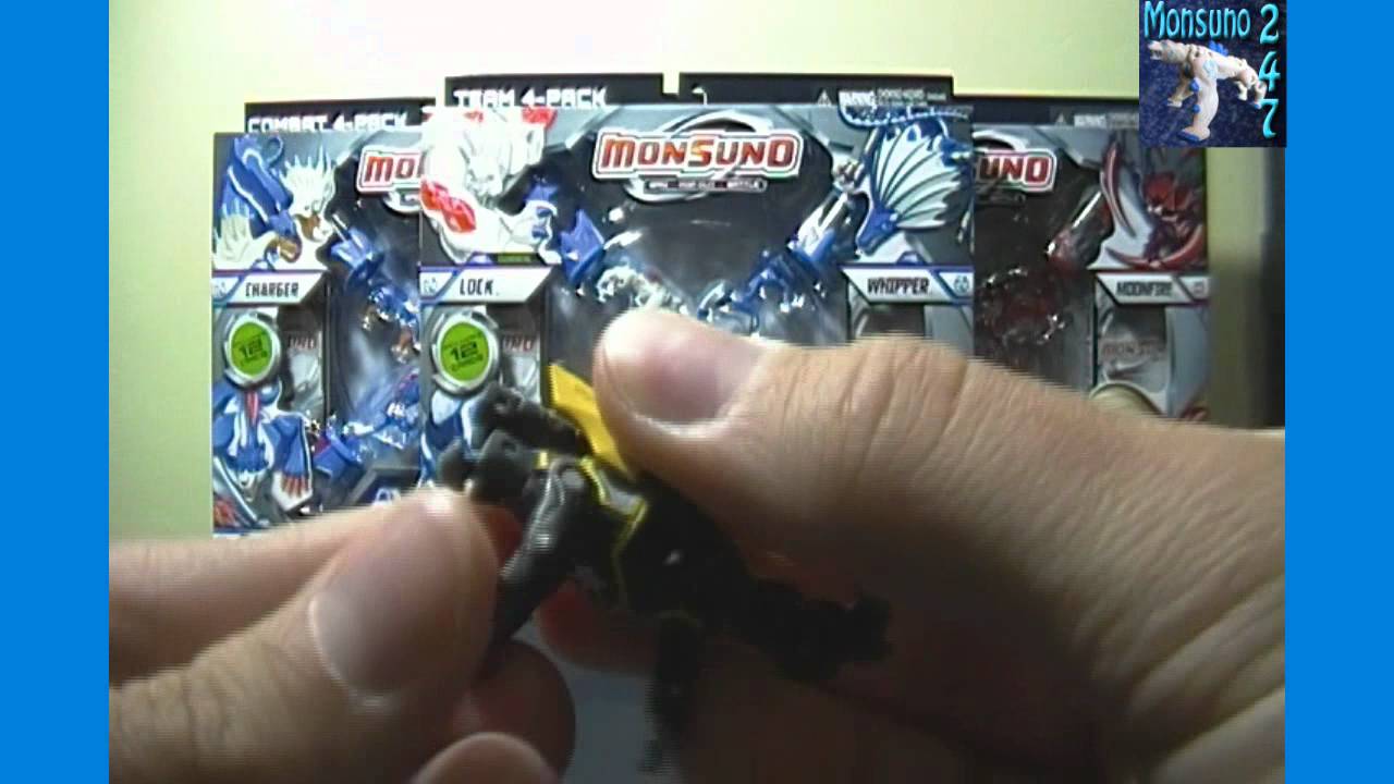 Opening a Monsuno Toy Figure 2-pack with Longfang & Hydro Wave #2 - YouTube