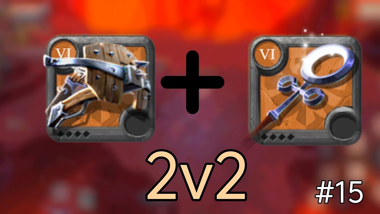 HG 2v2 Pov healer - albion online #15 - YouTube