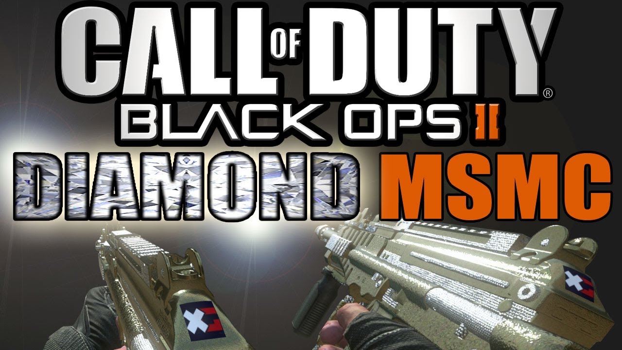 DIAMOND MSMC CAMO! - Black Ops 2 - YouTube