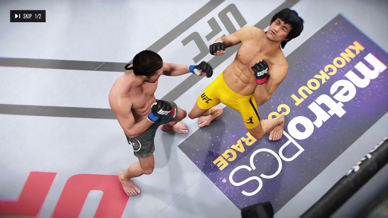 Dangerous taunt by Bruce Lee ((( UFC 3 ))) - YouTube