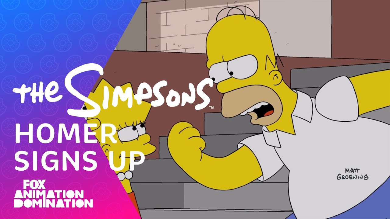 Homer Signs Up For The Musical | Season 33 Ep. 1 | The Simpsons - YouTube