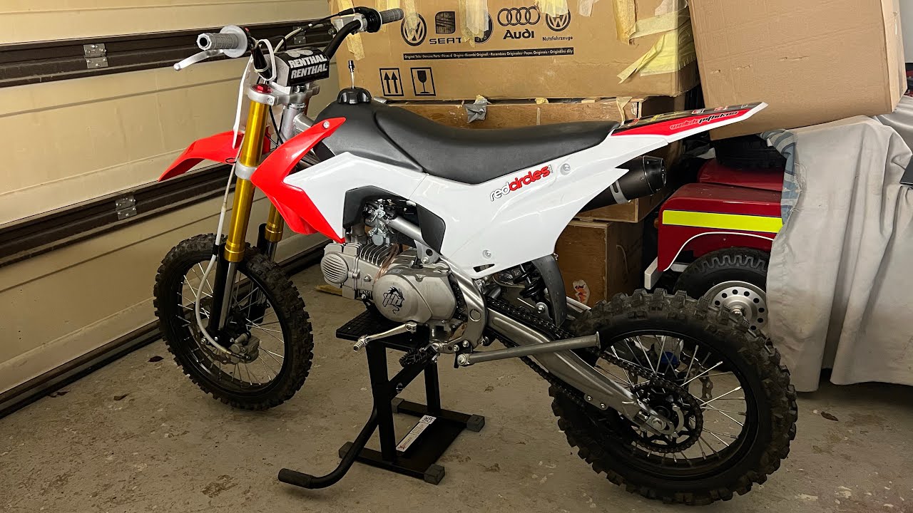 17 Tooth Front Sprocket Install And Test | Welsh Pit-Bikes YX140cc ...