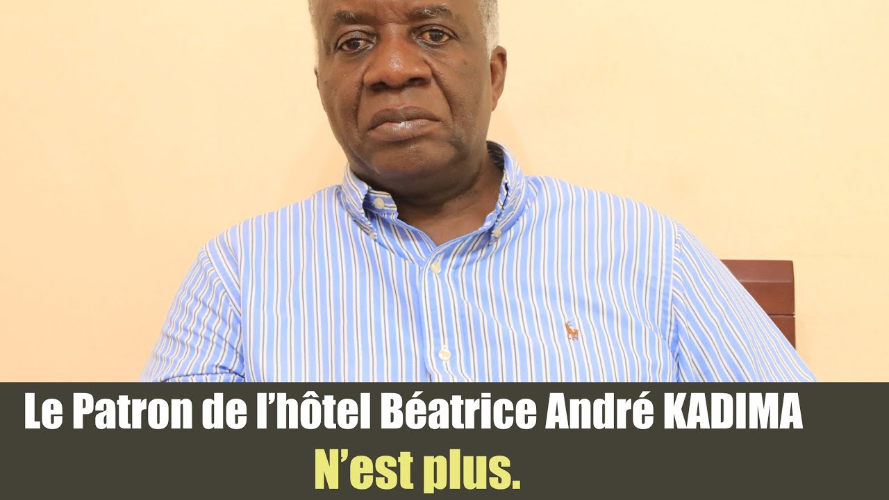 Avant sa mort, André KADIMA avait offert des vélos aux handicapés de ...
