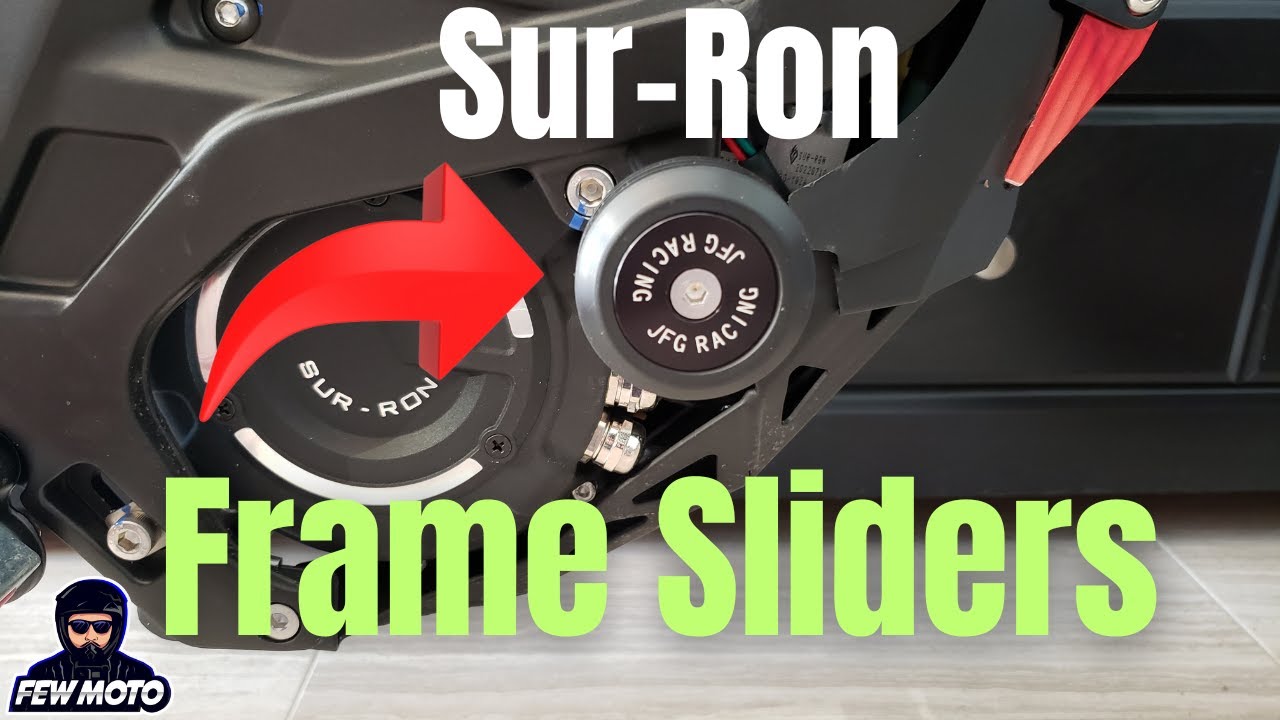 JFG Racing Frame Sliders Surron Install #surron #ebike # ...