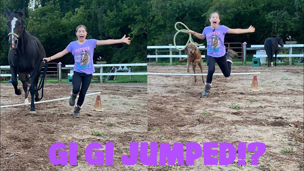 Gi Gi JUMPED!? Fourth Episode Of The Training Gi Gi Series! |I’m Janae ...