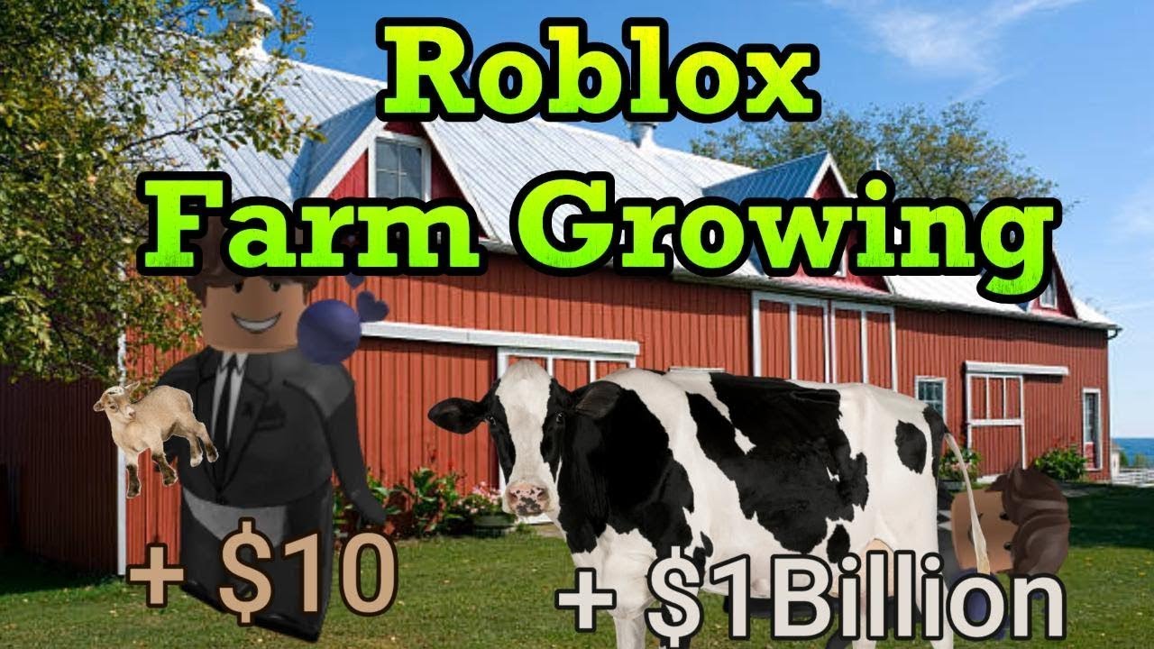 Growing A Farm In Roblox Is So Easy - YouTube