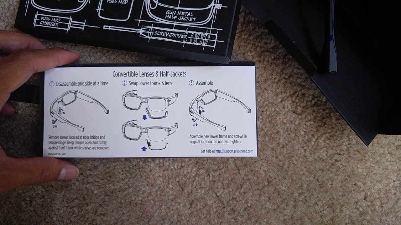 Quick Unboxing/Review of Pivothead Sunglasses Camera - YouTube