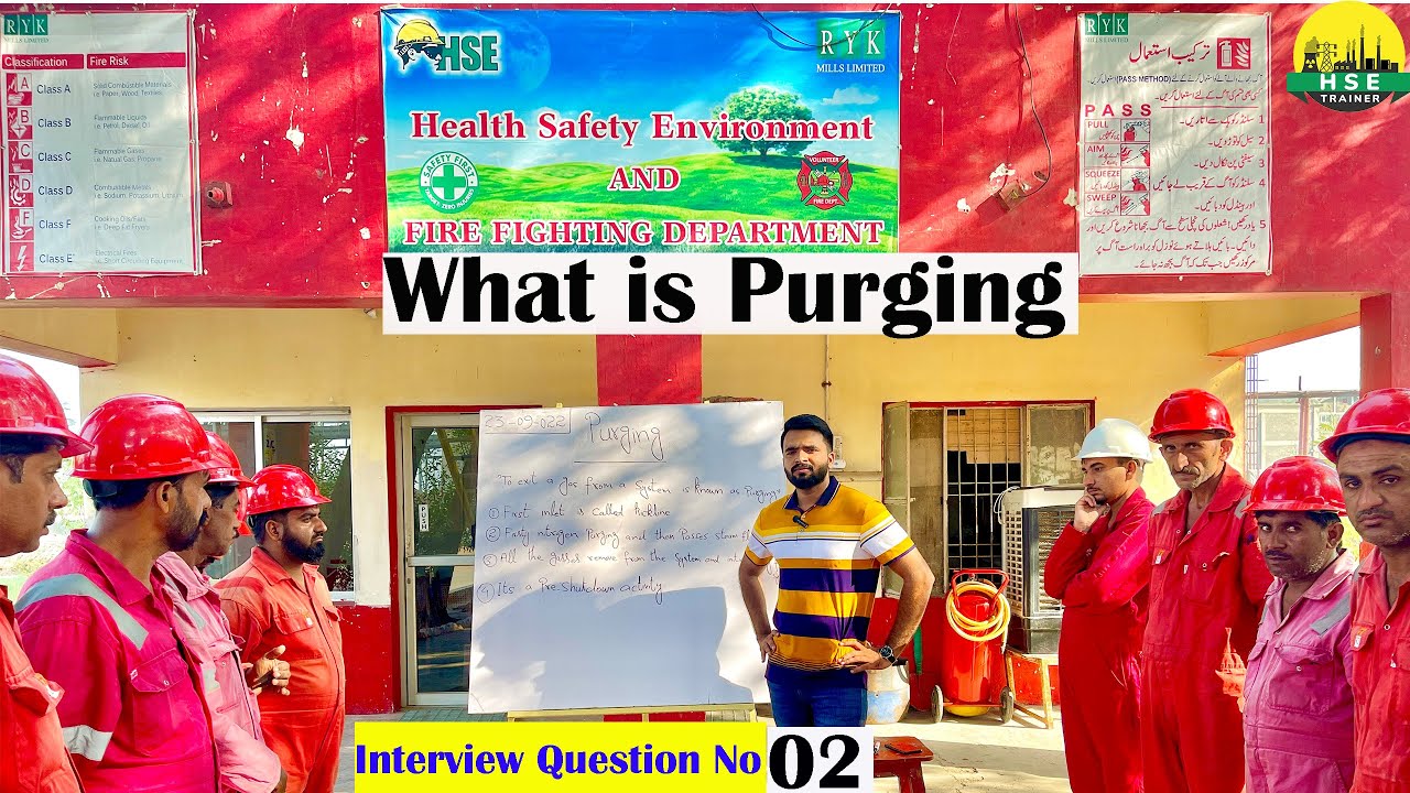 What is Purging ? || Pre-Shutdown activity || Hazard and precaution ...