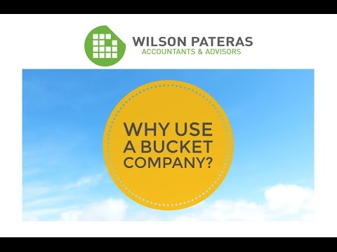 Wilson Pateras: Tax Planning - Why Use A Bucket Company? - YouTube