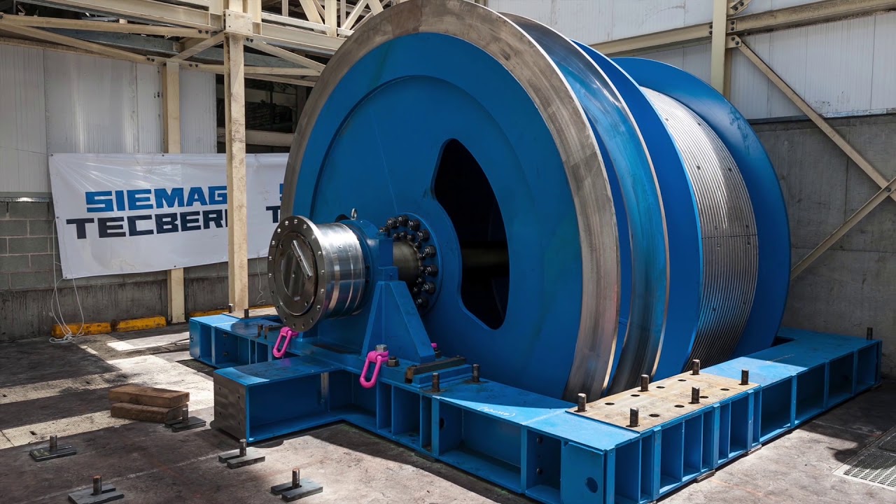 Drift Winder System Peabody Metropolitan Mine Helensburgh - YouTube