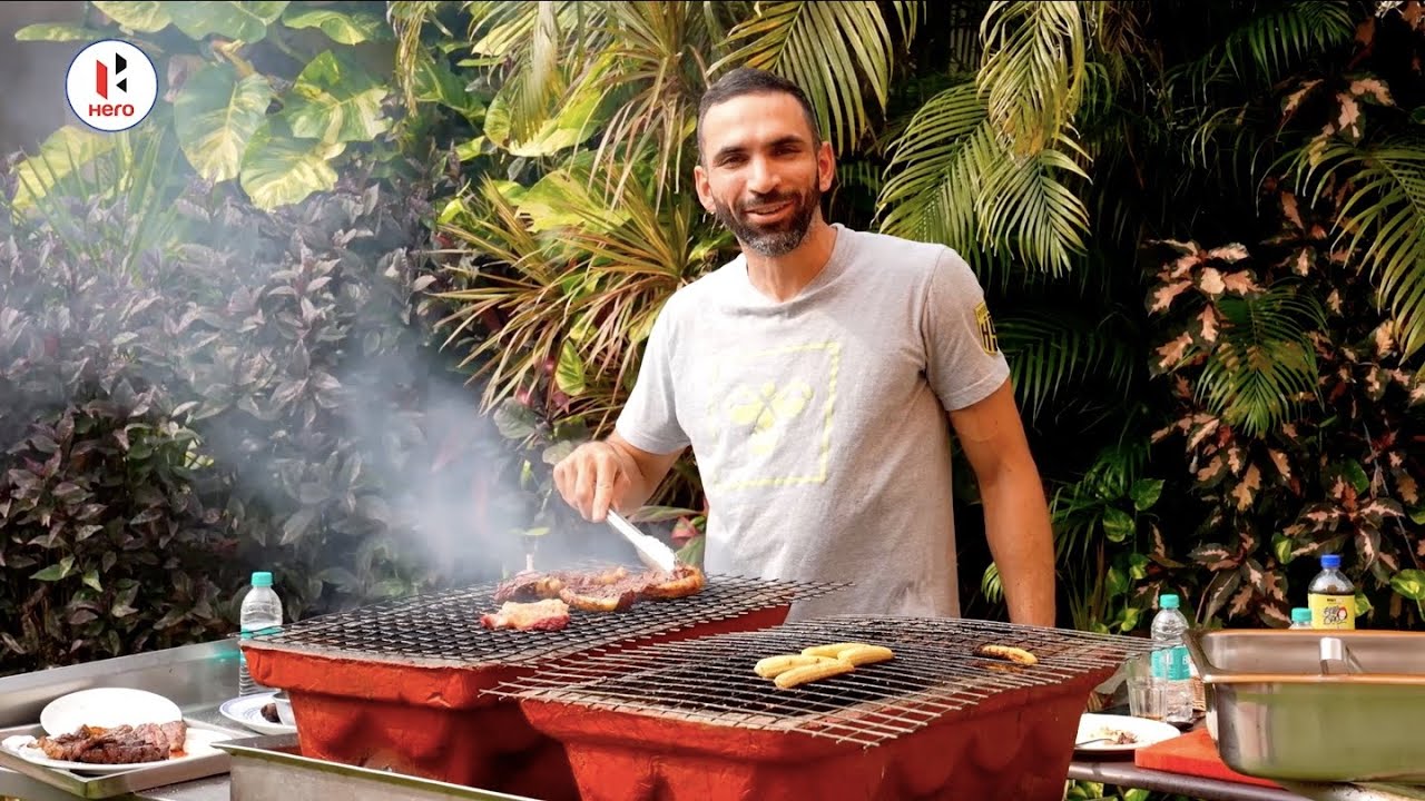 Joao Victor hosts a barbecue | Hero ISL 2021-22 - YouTube