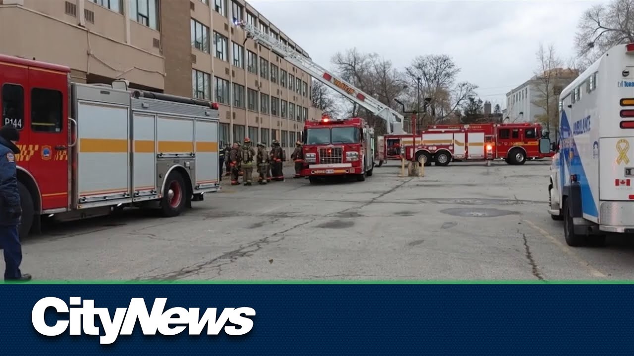 One person dead after fire at North York shelter hotel - YouTube