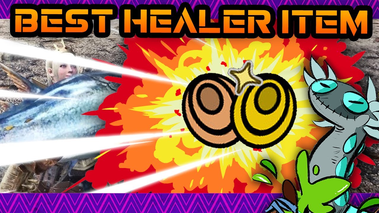MHW ICEBORNE | BEST HEALER ITEM IN MONSTER HUNTER WORLD - YouTube