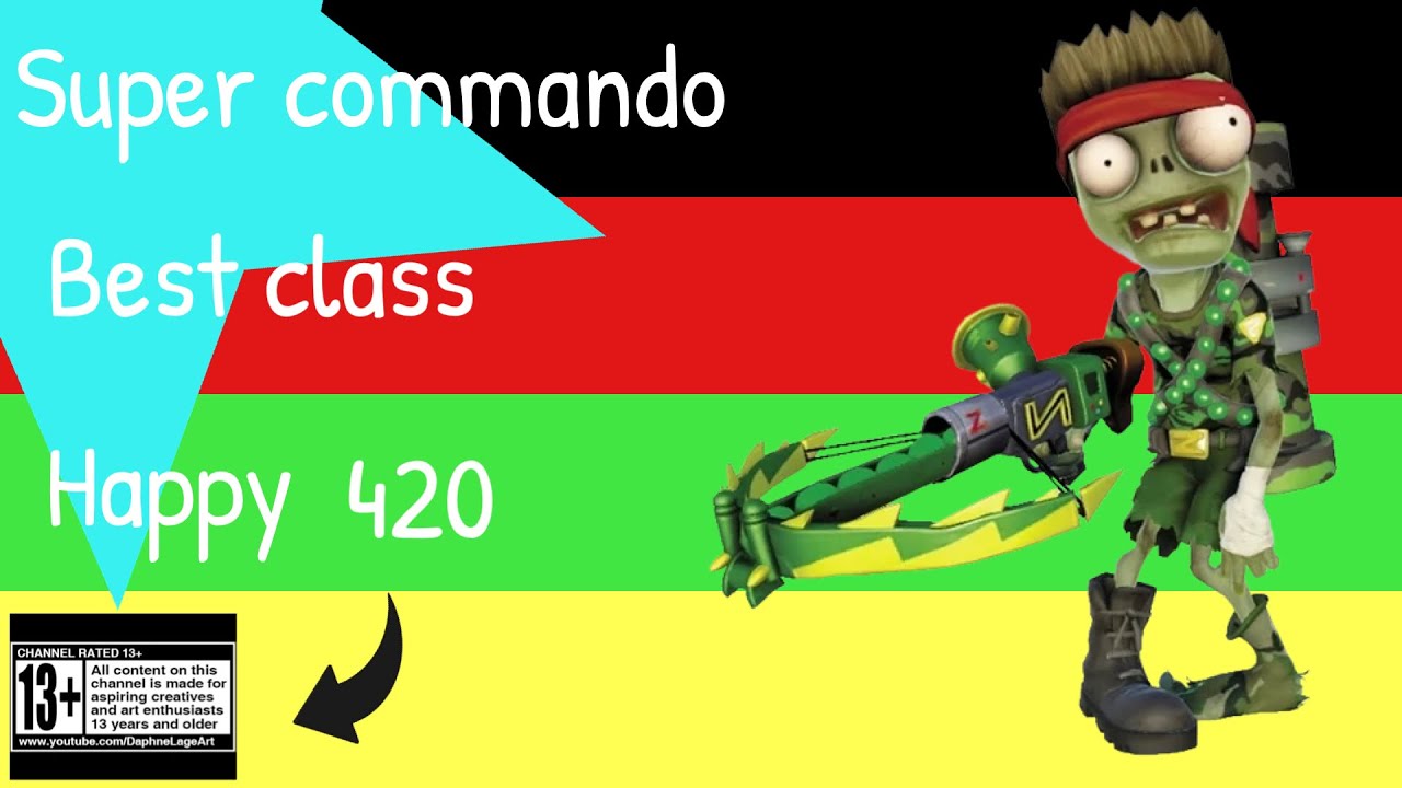 Super commando best class (PVZ GW2) - YouTube