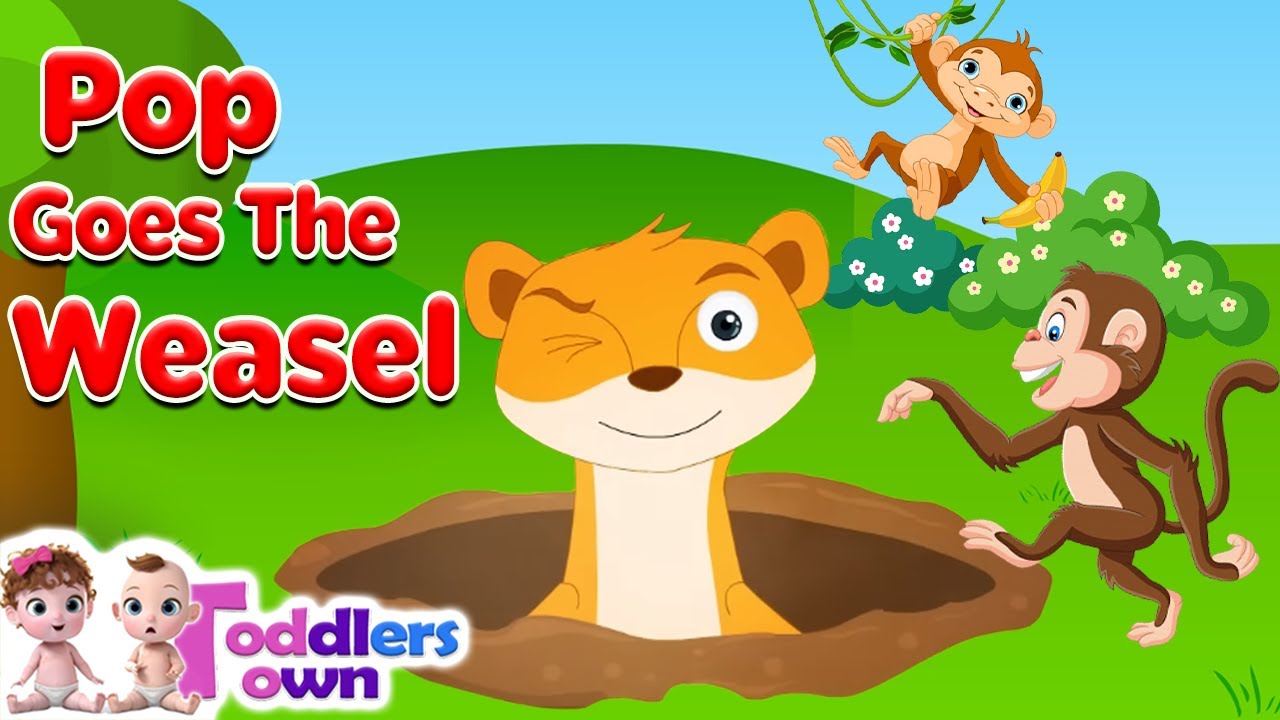 Pop Goes the Weasel | Nursery Rhymes & Kids Songs #nurseryrhymes # ...