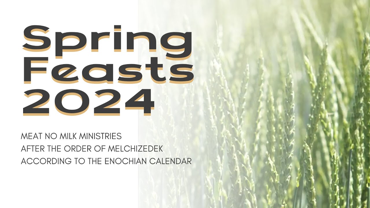 Spring Feasts 2024 - YouTube