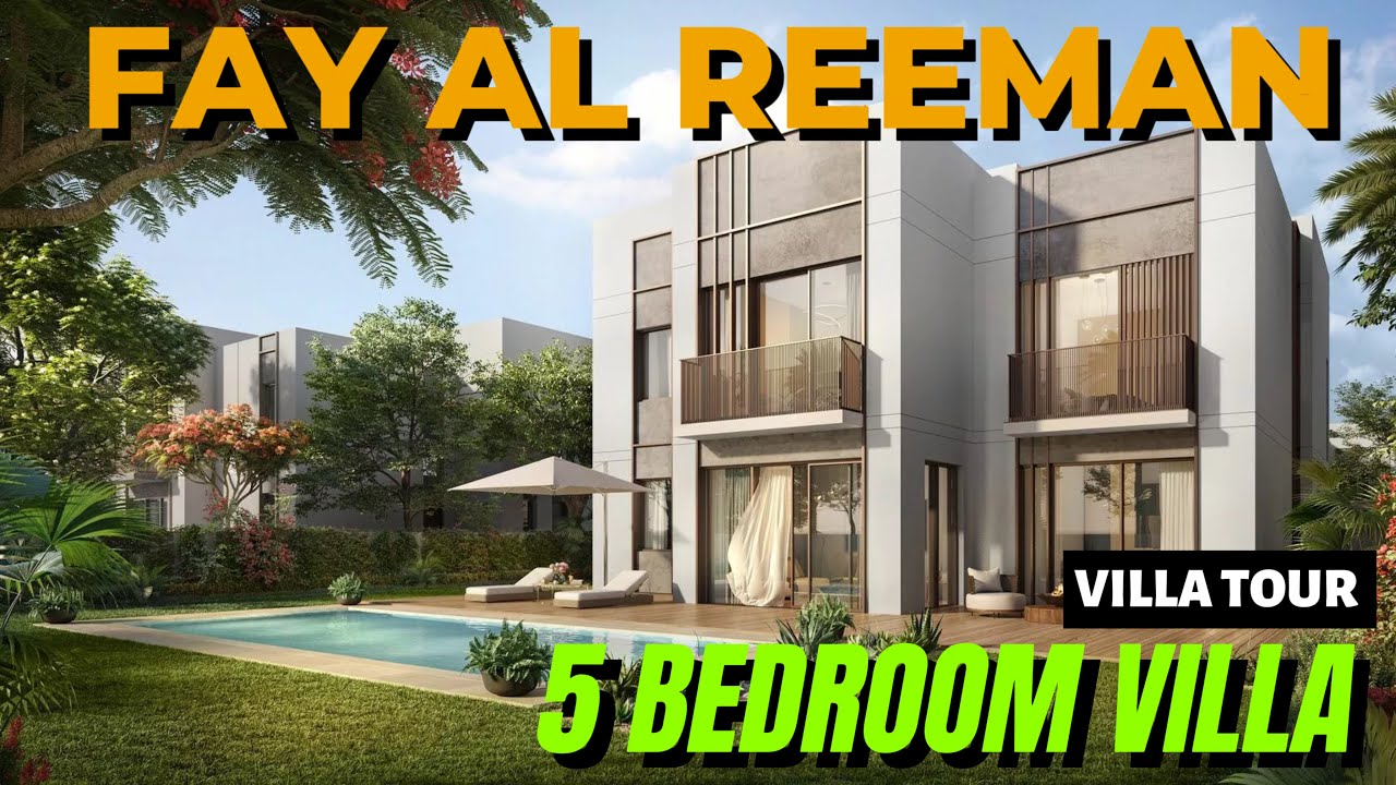 Fay Al Reeman Villa Project | Shamkha, Abudhabi | 5 Bedroom Villa For ...