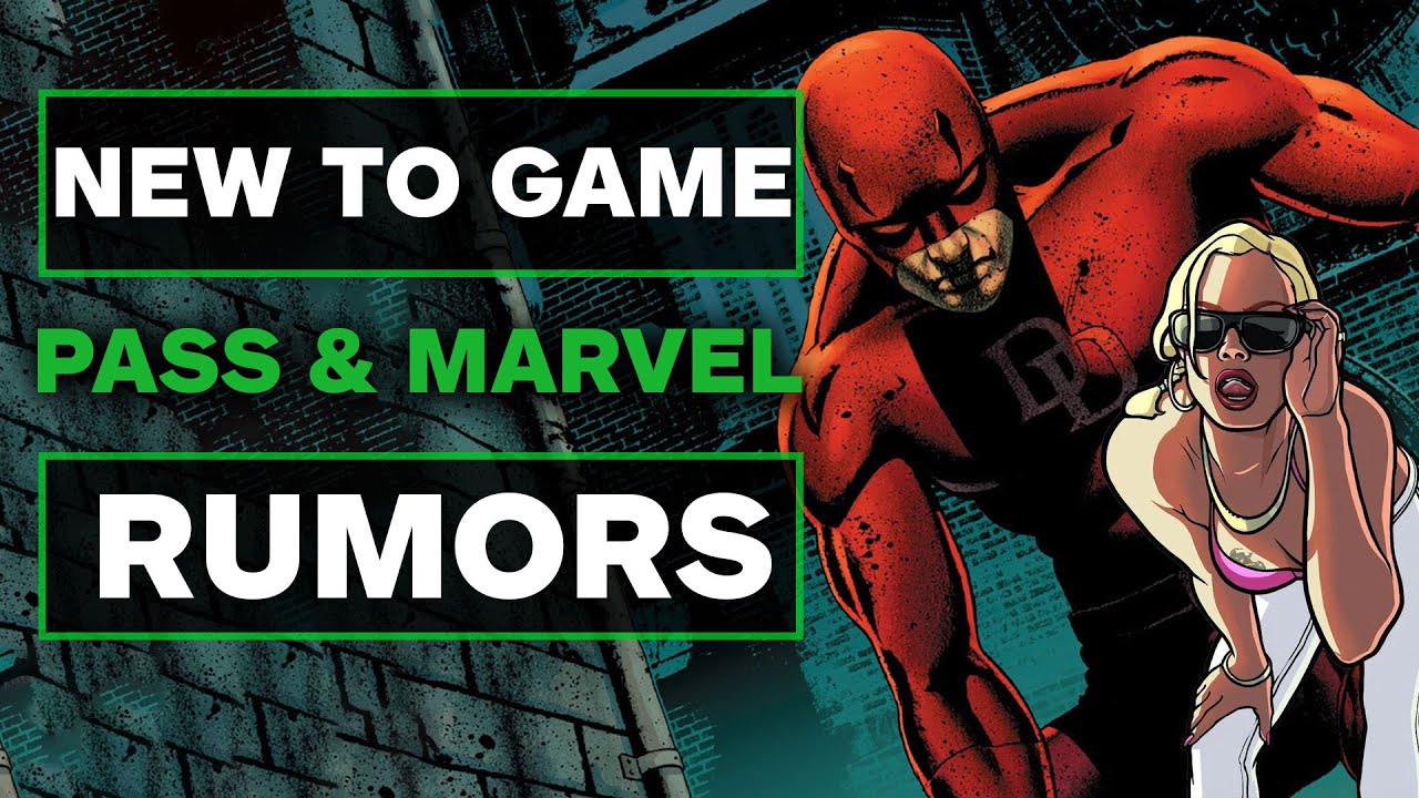 New Xbox Game Pass Games & Marvel Daredevil Game Rumors - YouTube