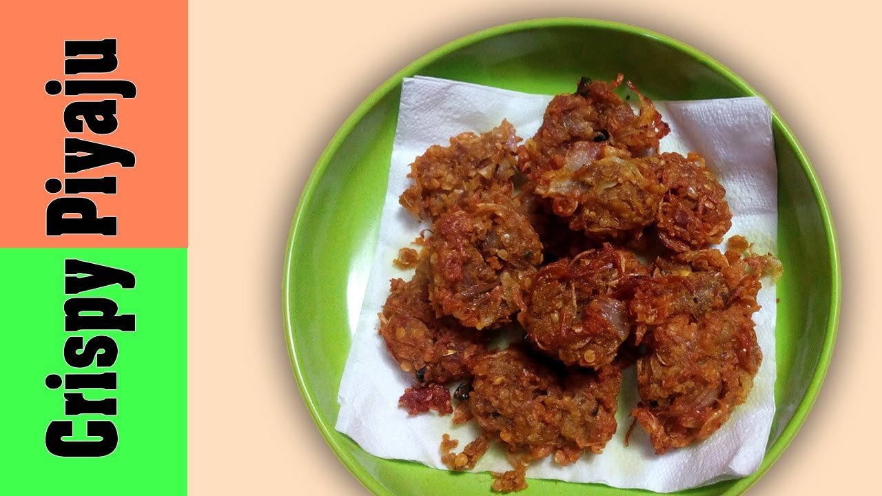 Crispy piaju recipe (good afternoon) - YouTube