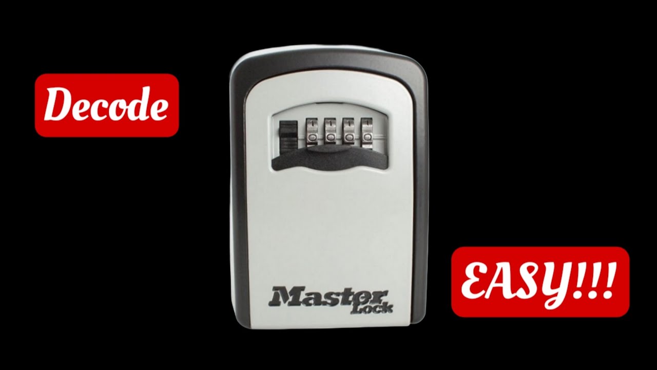 How to: Decode a master key safe. Locksport - YouTube