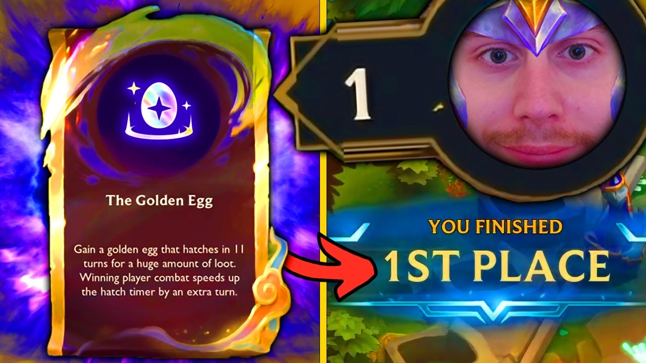 INSANE 1HP GOLDEN EGG COMEBACK! TFT SET 11 - YouTube
