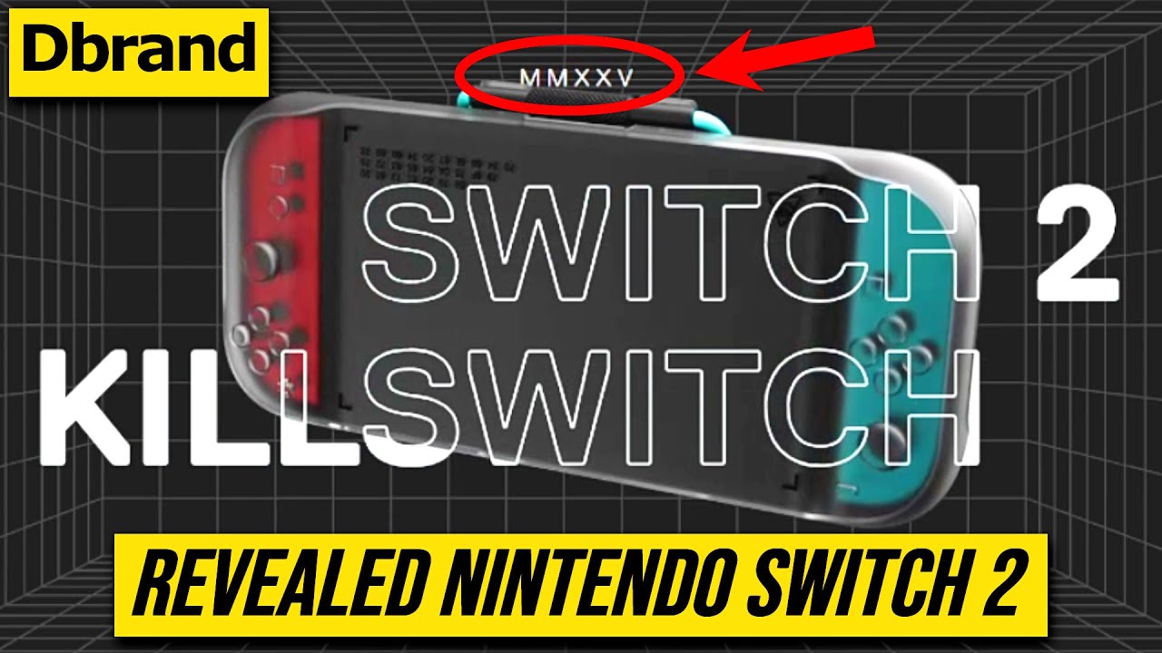 NINTENDO SWITCH 2 (REVEALED) Dbrand's Killswitch 2: A Switch 2 Leak ...