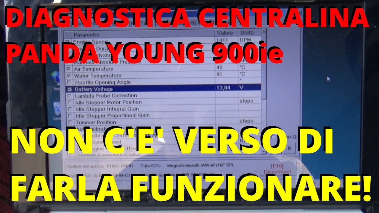 DIAGNOSTICA centralina PANDA YOUNG 900ie: Chip FTDI ORIGINALE, STESSI ...