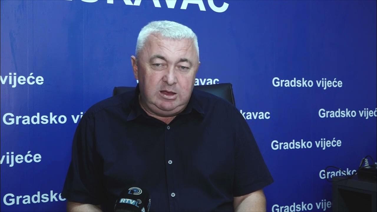 Predsjedavajući Suad Salibašić najavljuje redovnu sjednicu Gradskog vijeća Lukavac - YouTube