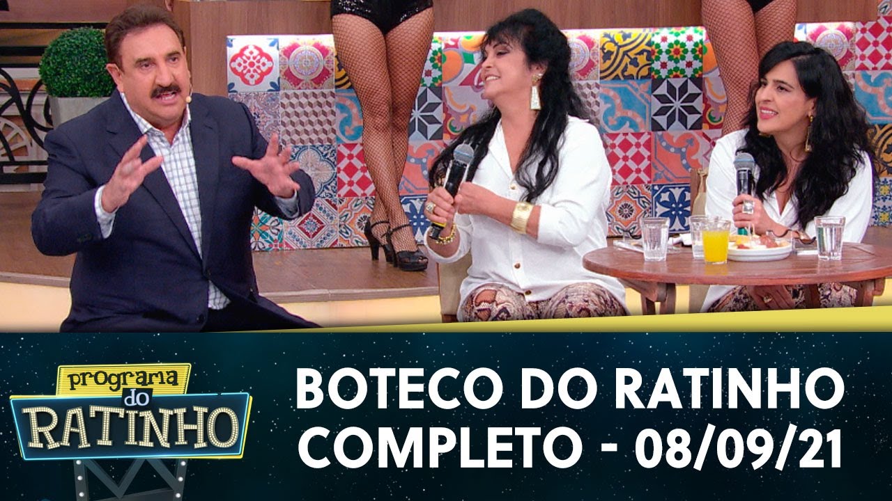 Boteco do Ratinho | Programa do Ratinho (08/09/21) - YouTube