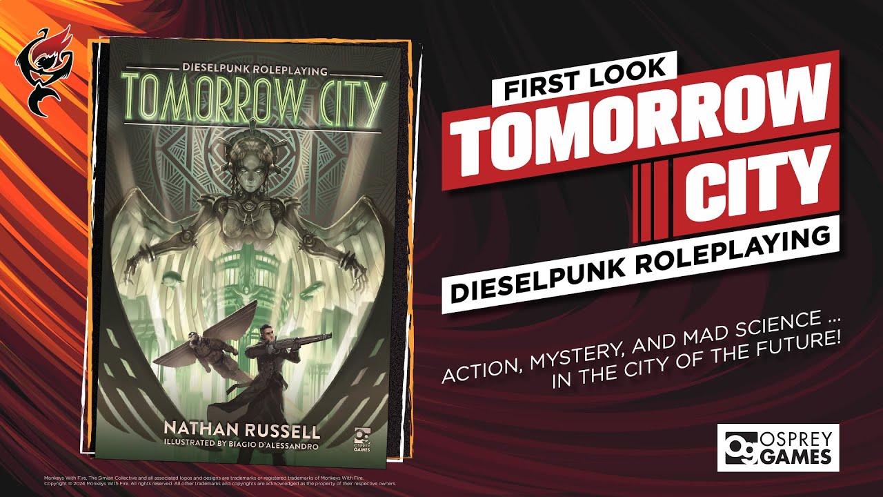 TOMORROW CITY - DIESELPUNK ROLEPLAYING || FIRST LOOK - YouTube