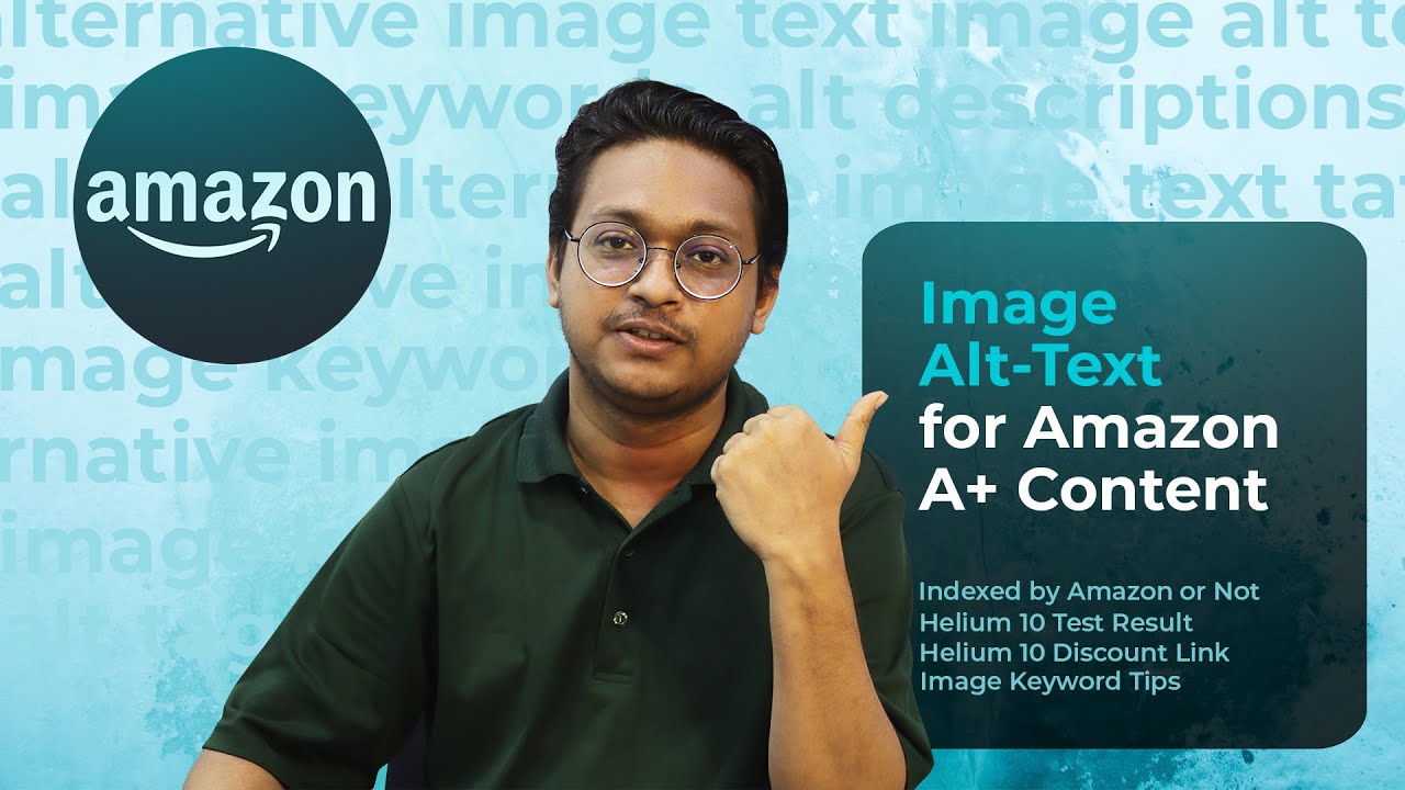 Image Alt Text for Amazon A+ Content | Helium 10 test for Amazon image ...