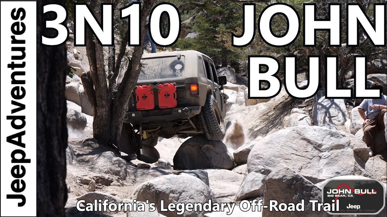 Off-Roading the Legendary John Bull Trail 3N10 in Big Bear, California ...