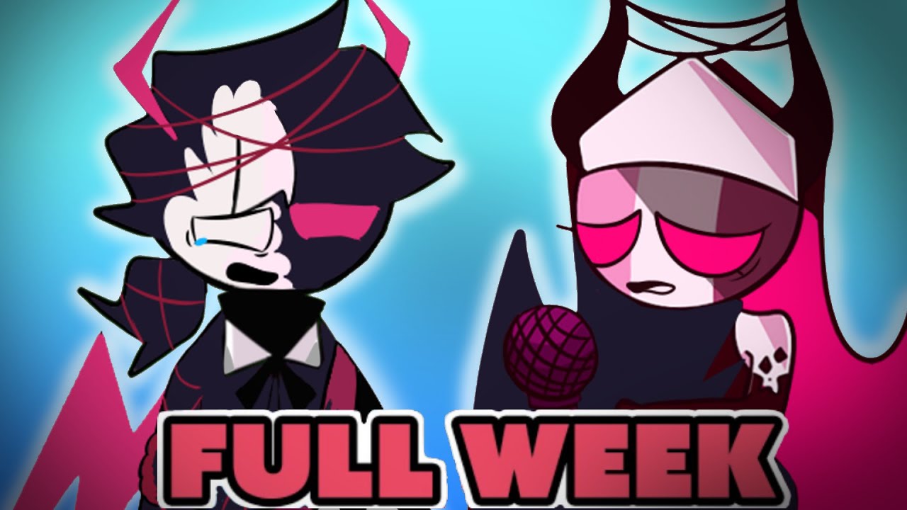 FRIDAY NIGHT FUNKIN EVIL Boyfriend VS Sarvente, Ruv and Selever FULL ...