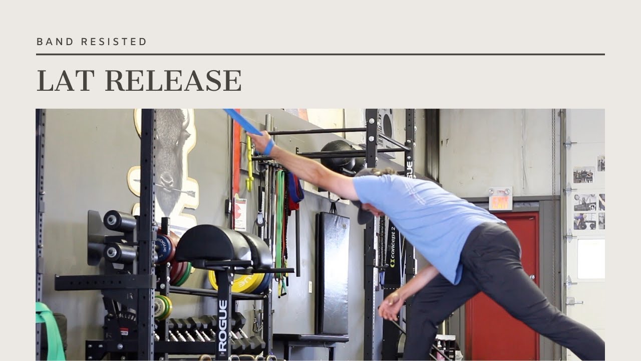 Band Lat Stretch - YouTube
