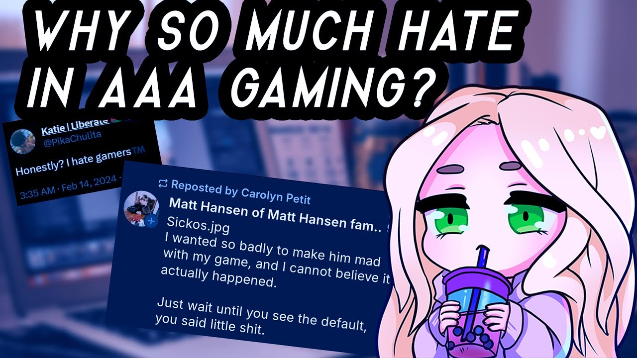 Why is AAA Gaming Full of Anger and Hate? - YouTube