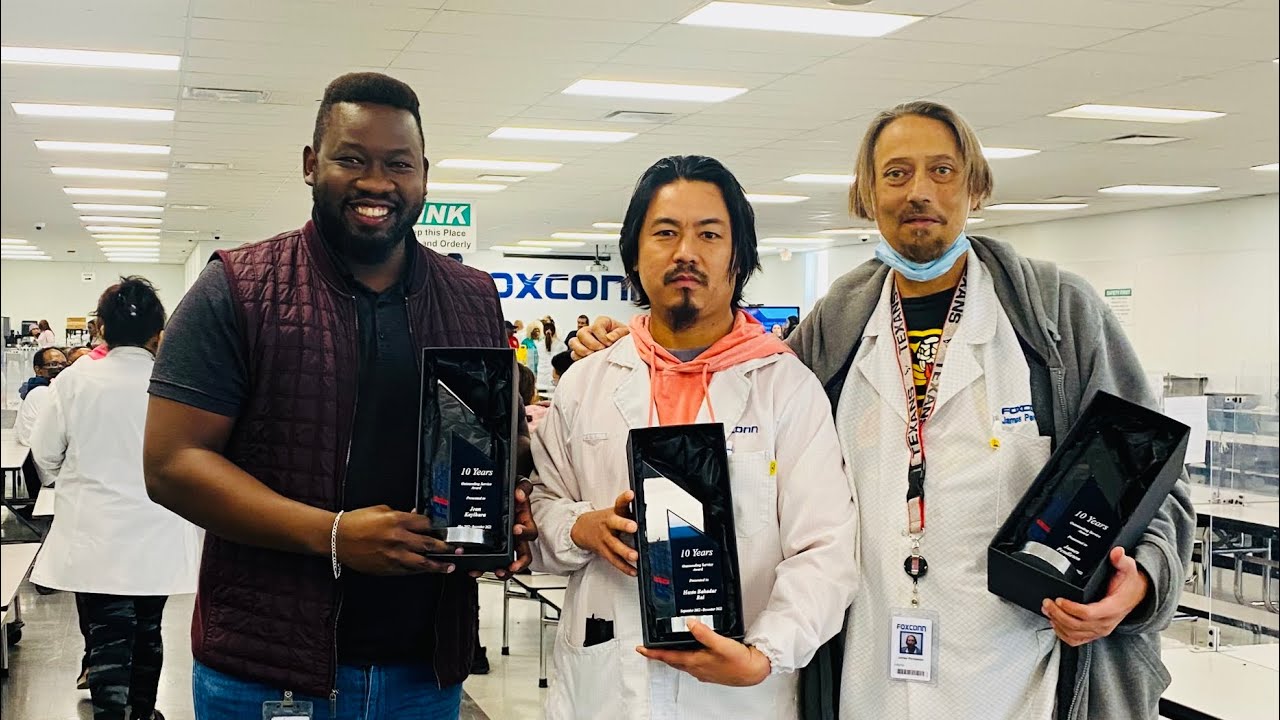 10 year Award foxconn company Houston Texas - YouTube