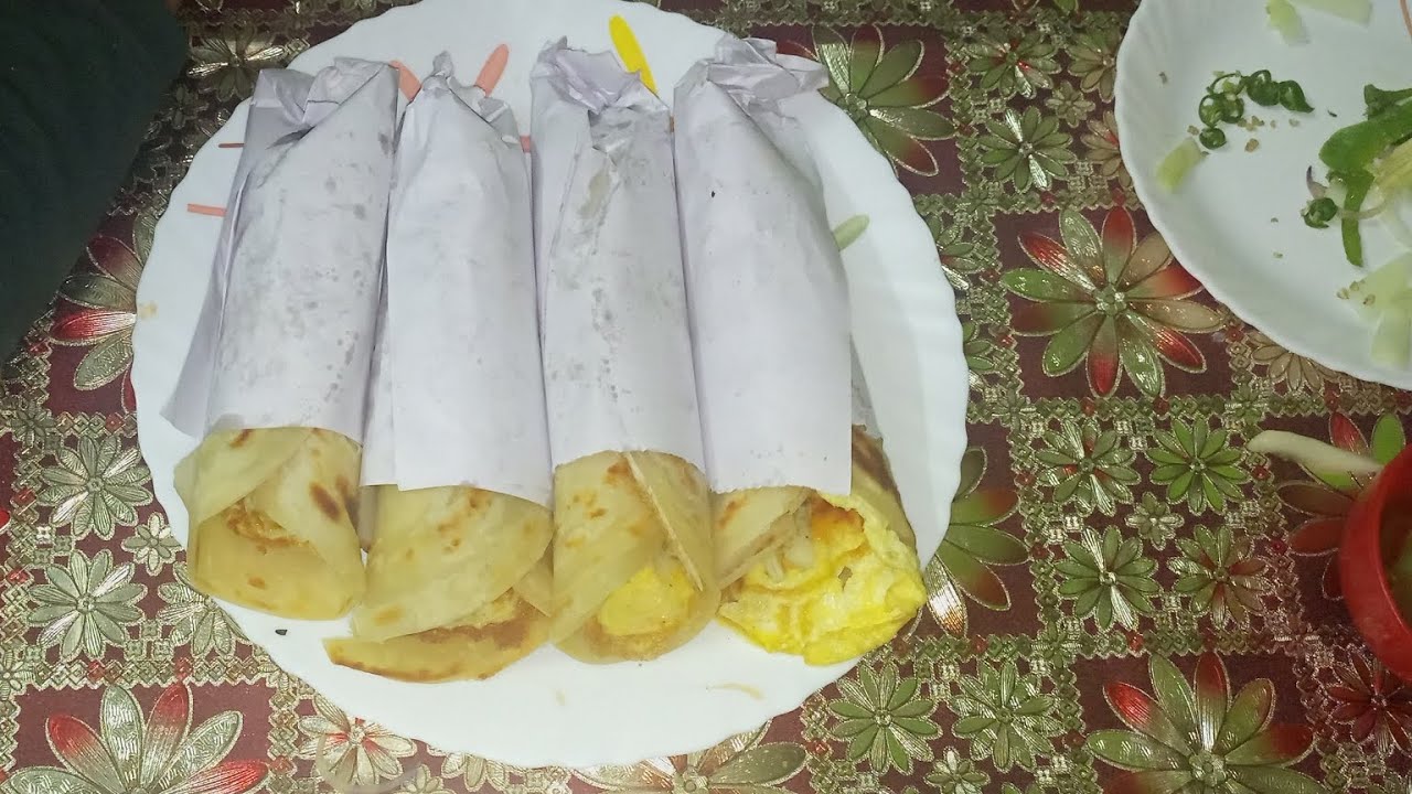 Tasty Egg Roll:Fast Food. - YouTube