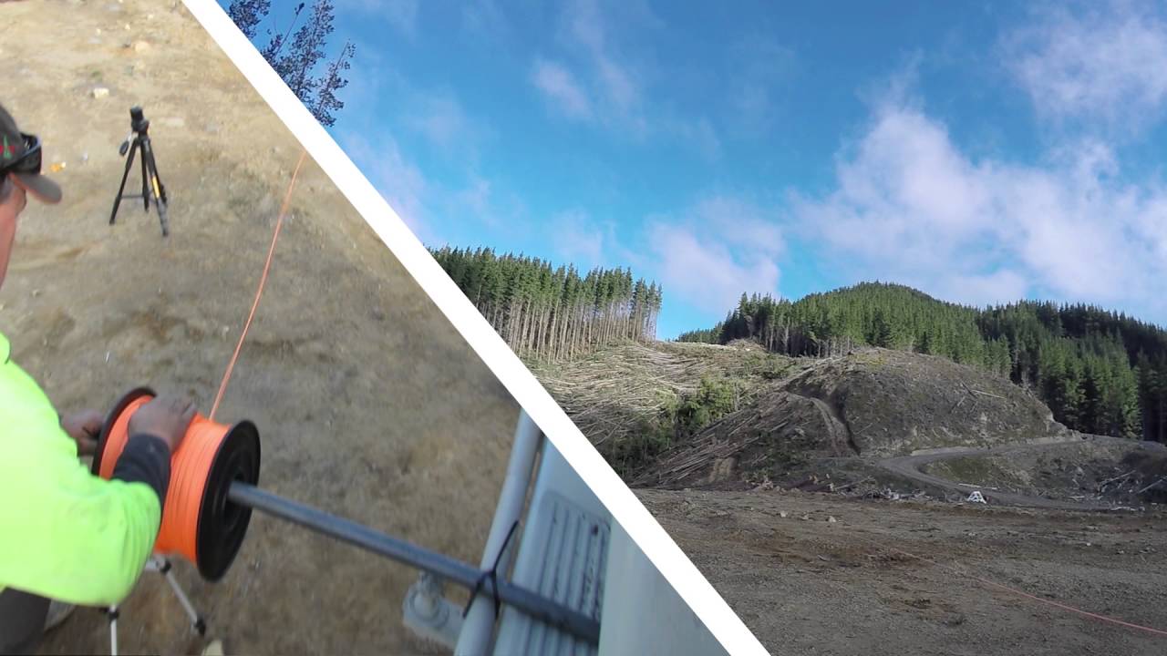 Drone used for logging - Gisborne NZ - YouTube
