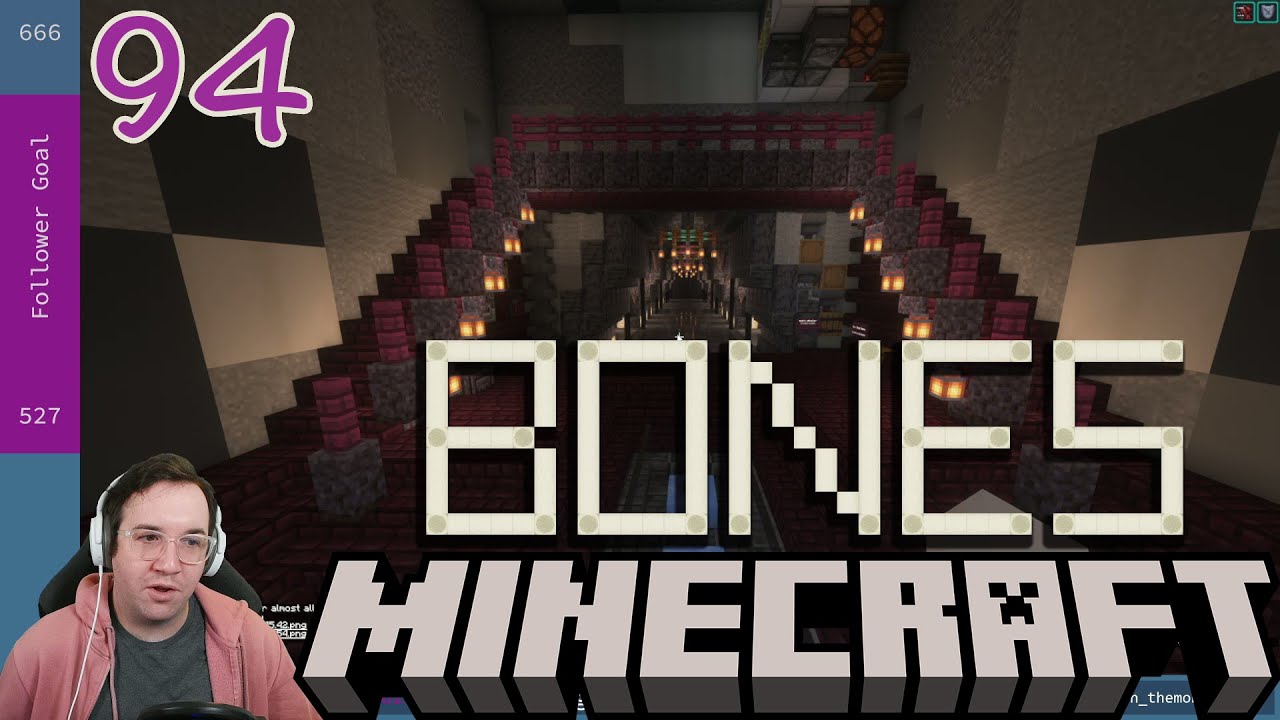 [Minecraft] Bones SMP ~ S01 E94 ~ Item Hell: Inside the Skull's Brains ...