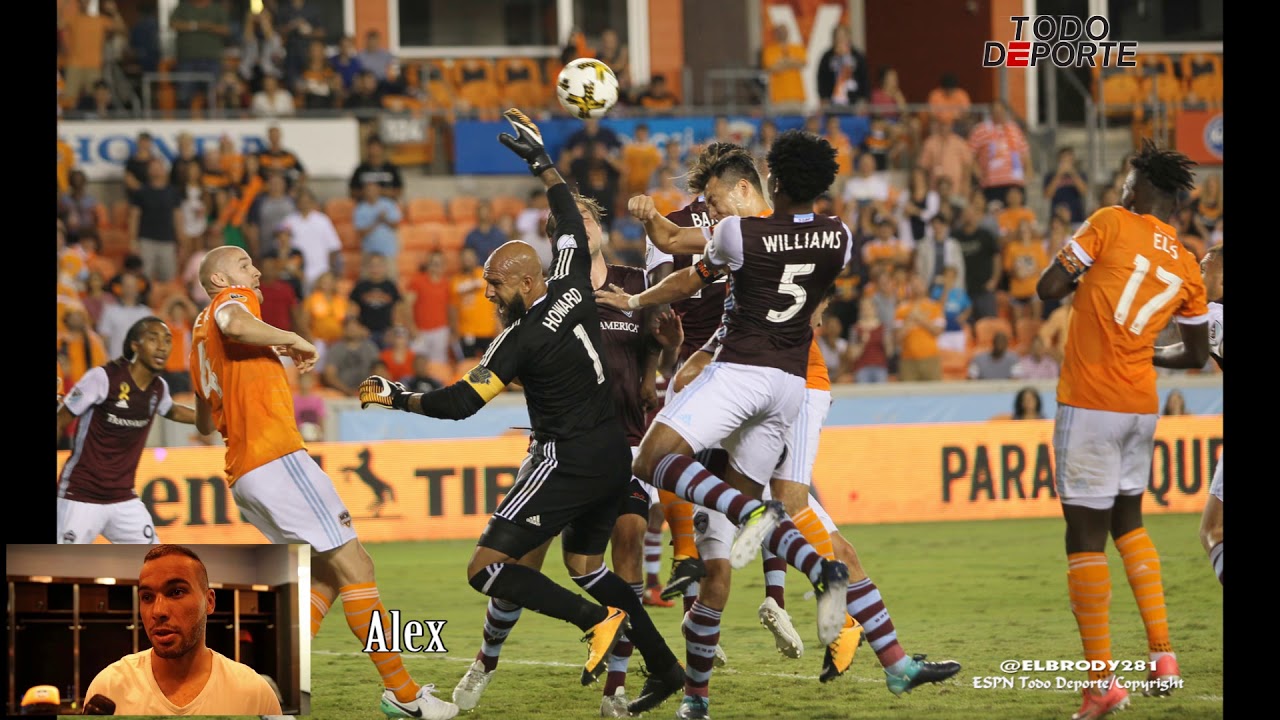 ALEX DE LIMA DEL HOUSTON DYNAMO EN ENTREVISTA PREVIO AL JUEGO FRENTE AL ...