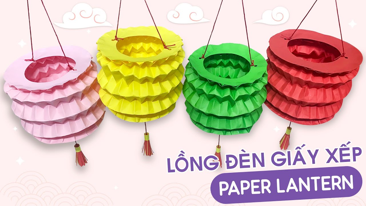 EASY PAPER LANTERN / DIY MID-AUTUMN LANTERN / DIWALI LANTERN MAKING AT ...