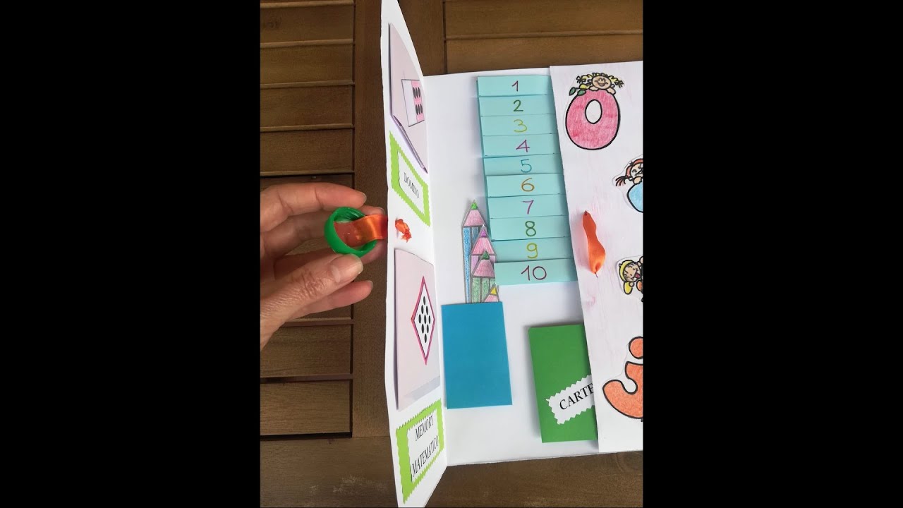 Lapbook Matematico - YouTube
