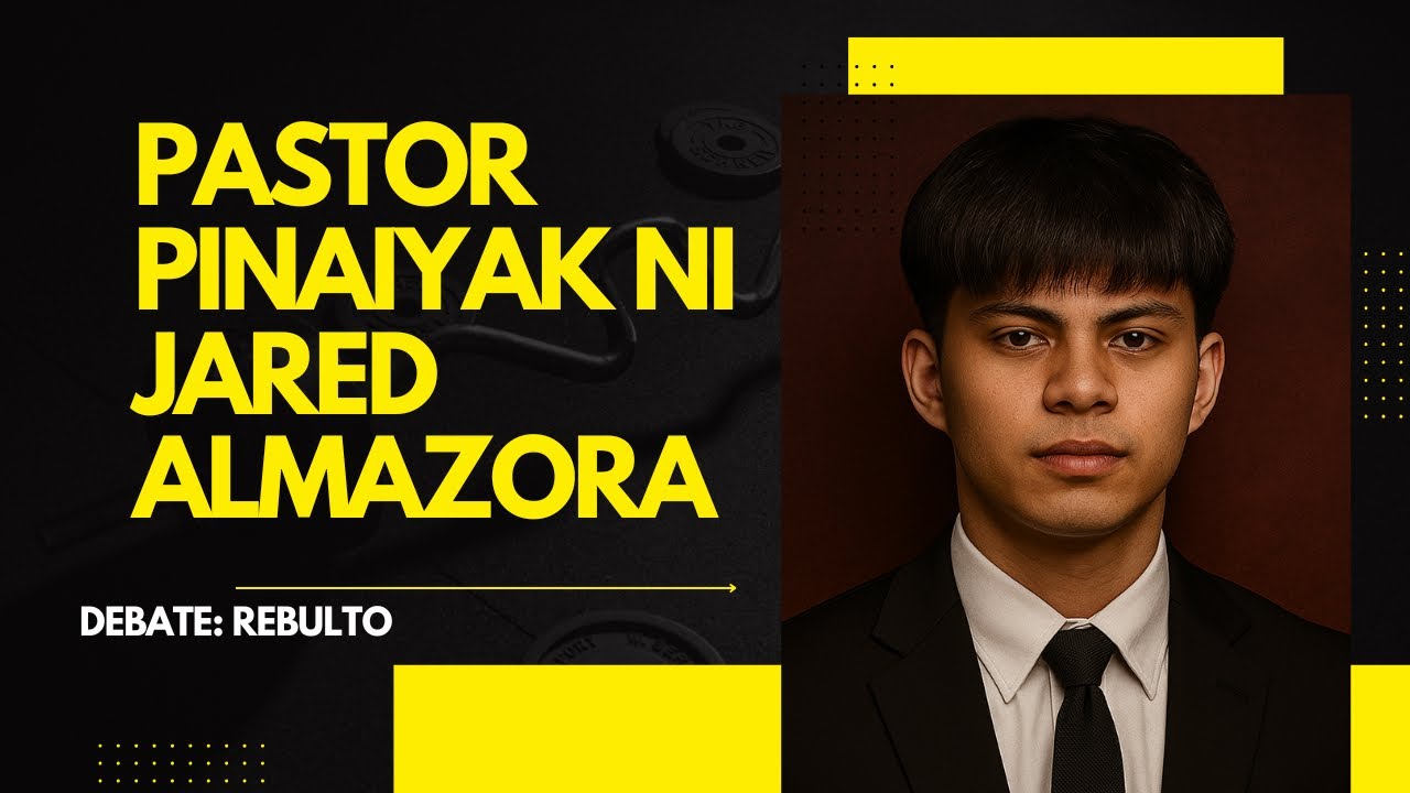 DEBATE: PASTOR PINAIYAK NI JARED ALMAZORA SA TOPIC BA REBULTO | SDA VS ...