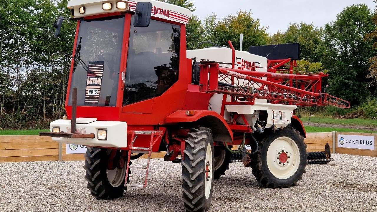 1997 Bateman RB15 24m 3000L SP Sprayer 24941 - YouTube