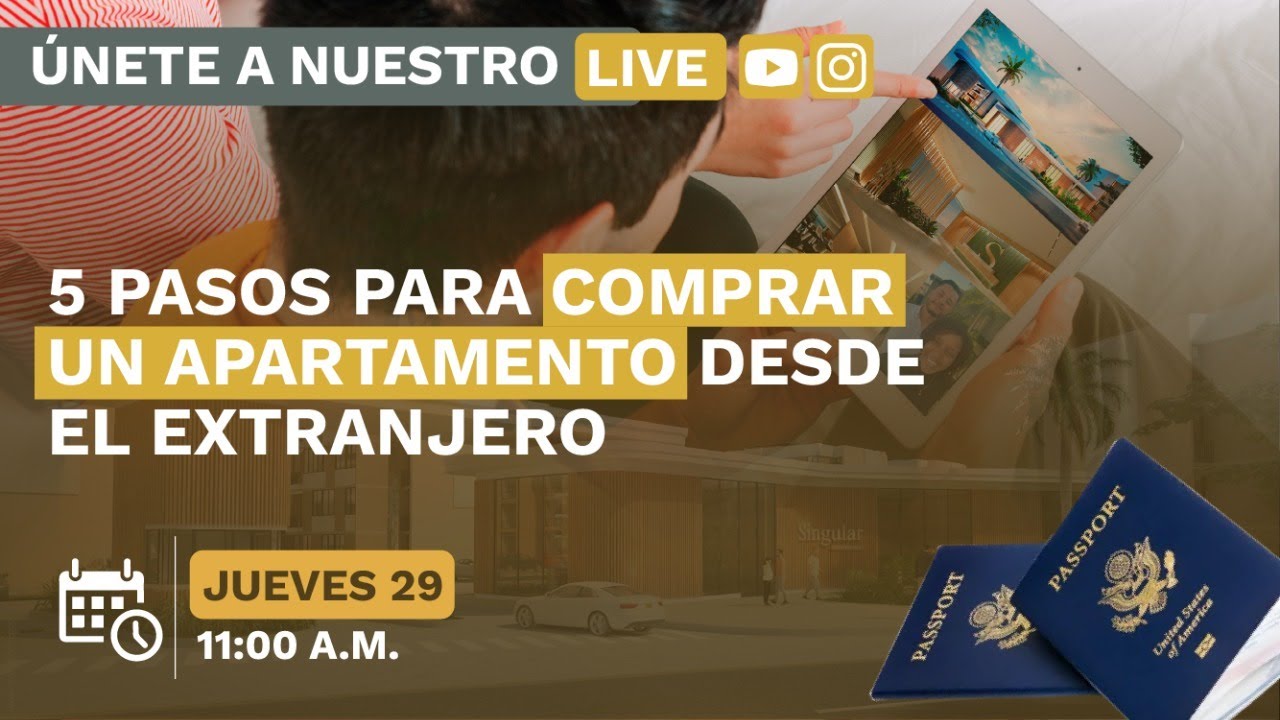 5 PASOS para comprar un apartamento en RD, desde el extranjero - YouTube