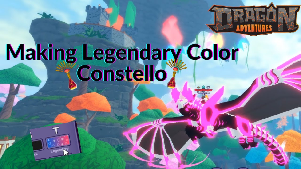 Making My Constello Legendary Color in Dragon Adventures - YouTube