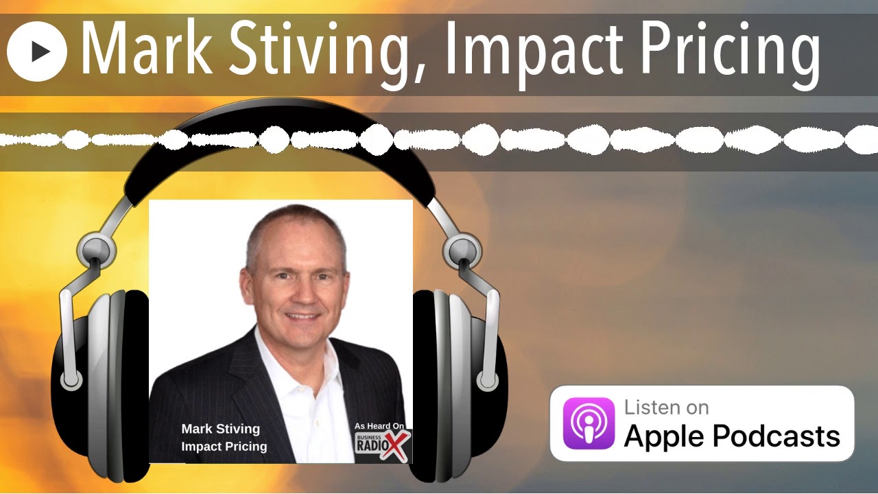 Mark Stiving, Impact Pricing - YouTube
